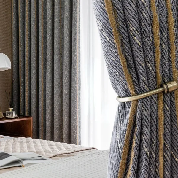 Rideau Original Design (gris) - Shop Rideaux