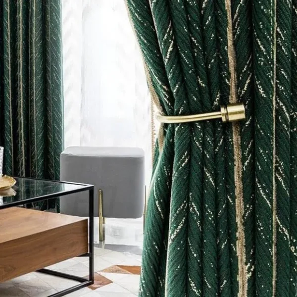 Rideau Original Design (vert) – Shop Rideaux